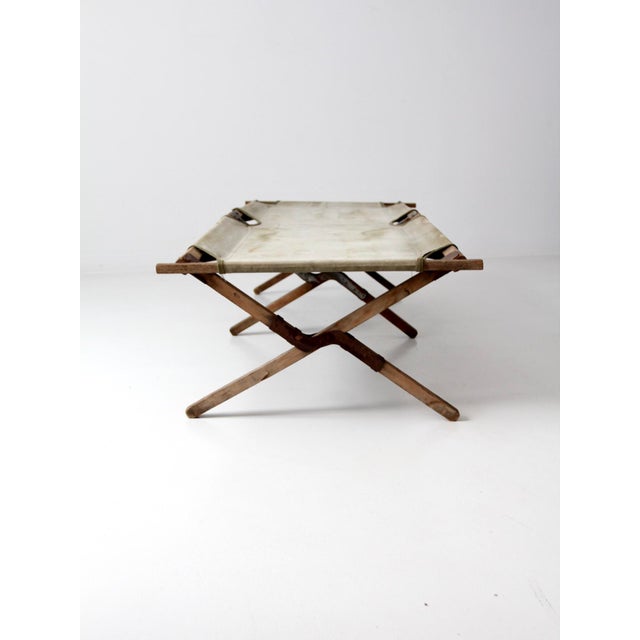 Vintage 1940s Army Cot | Chairish