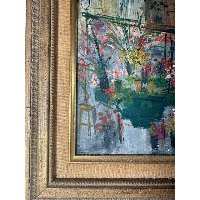 Original Serge Belloni Parisian Cityscape. Signed Framed Autumn ...