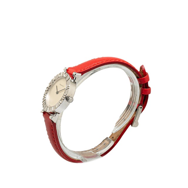 Tiffany Quartz Sterling Silver Atlas Watch | Chairish