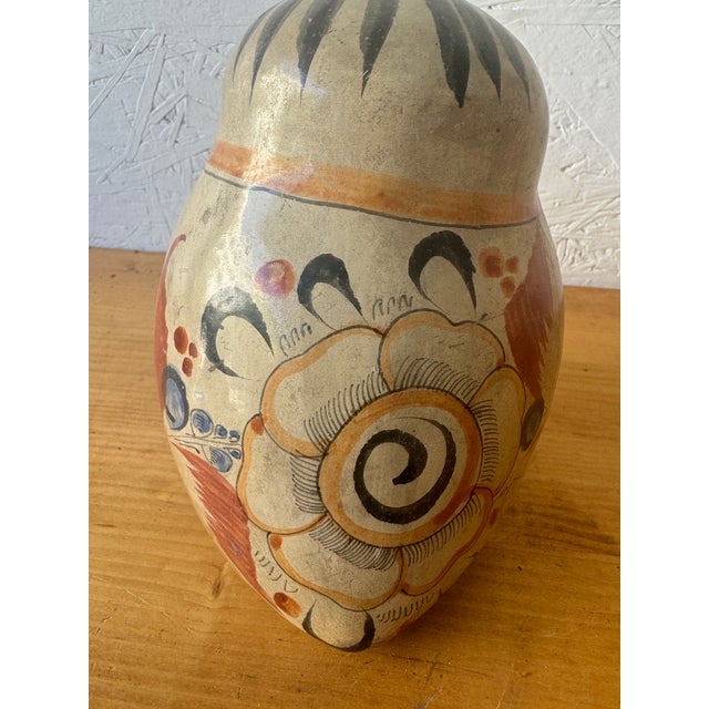 1920s Mexican Folk Ceramic Owl | Chairish