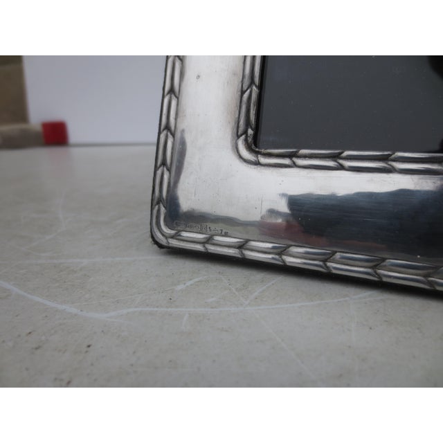 Italian Sterling Silver Photo Frame Circa 1950s' | Chairish