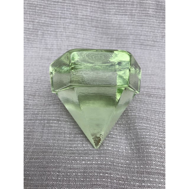 Mid Century Glass Deck Prism | Chairish