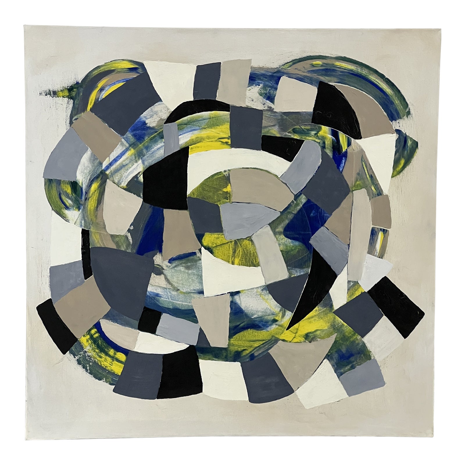 Ed Calhoun “ Broken Darkness " Oil on Canvas | Chairish