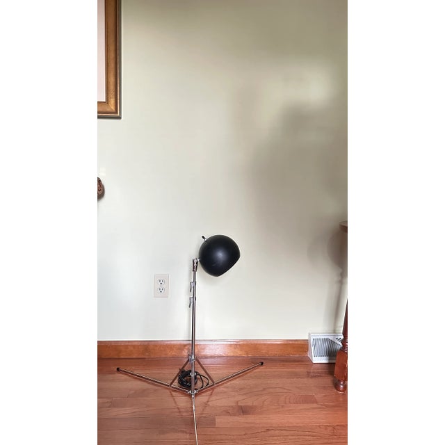 Mid Century Robert Sonneman Telescoping Globe Spot Floor Lamp | Chairish