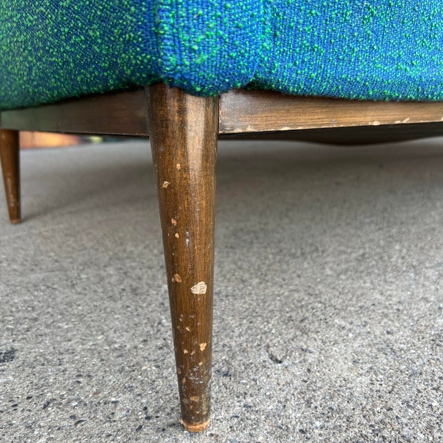 1950s Paul McCobb Wing Back Sofa Mid Century Modern | Chairish