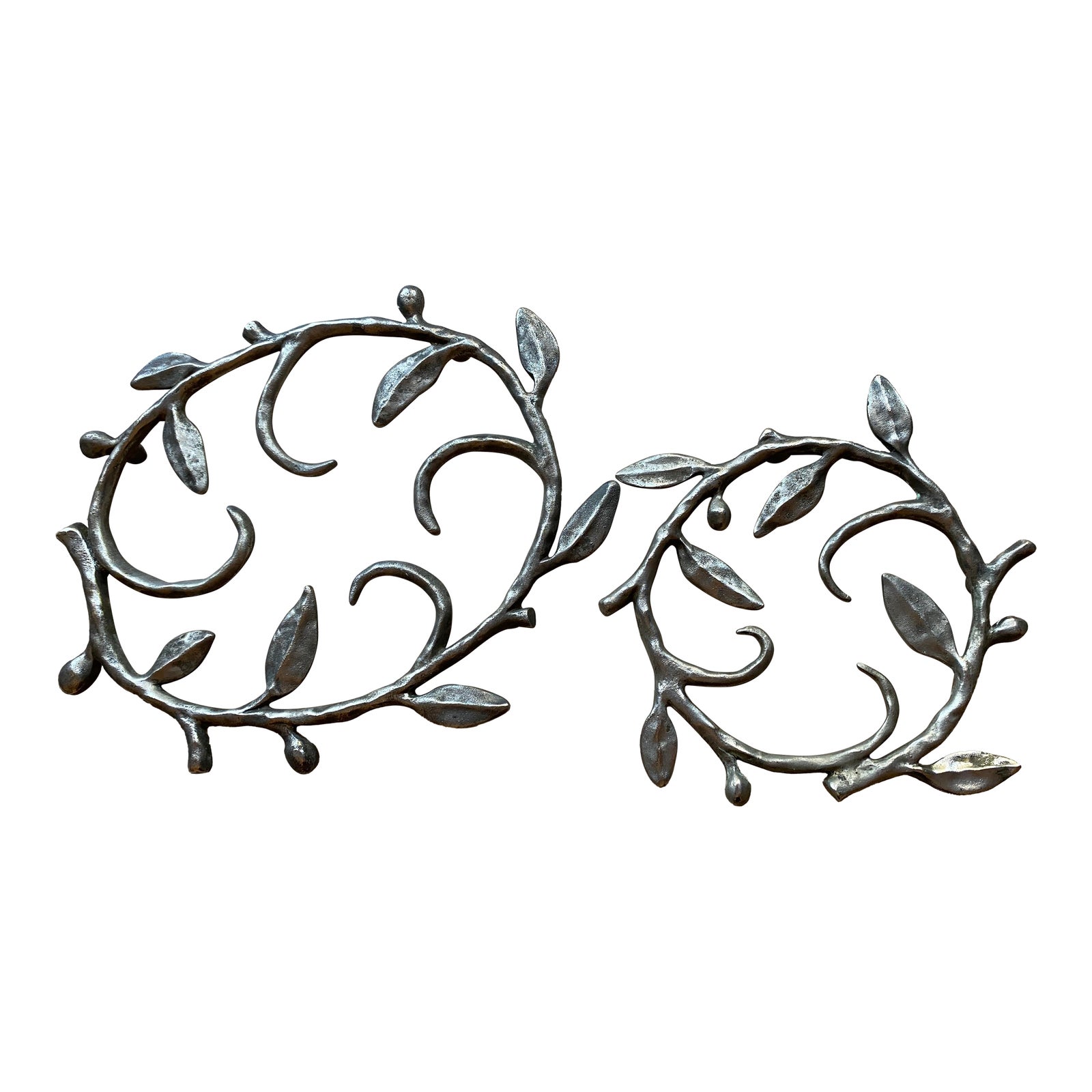 Michael Aram Vine Trivets- Set of 2 | Chairish