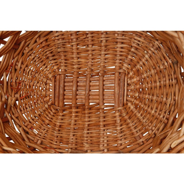 Gathering Fireside Wicker Basket | Chairish