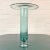 Large Brim Aqua Blue Blenko Vase | Chairish
