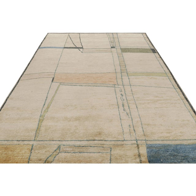 Rug & Kilim’s Contemporary Abstract Rug With Minimalist Geometric ...