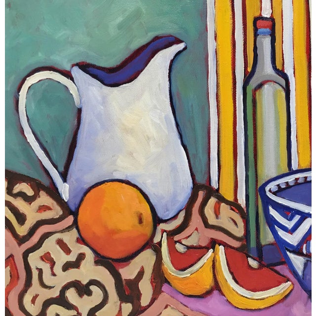 "Colorful Movements" Contemporary Fauvist Original Still Life Oil ...