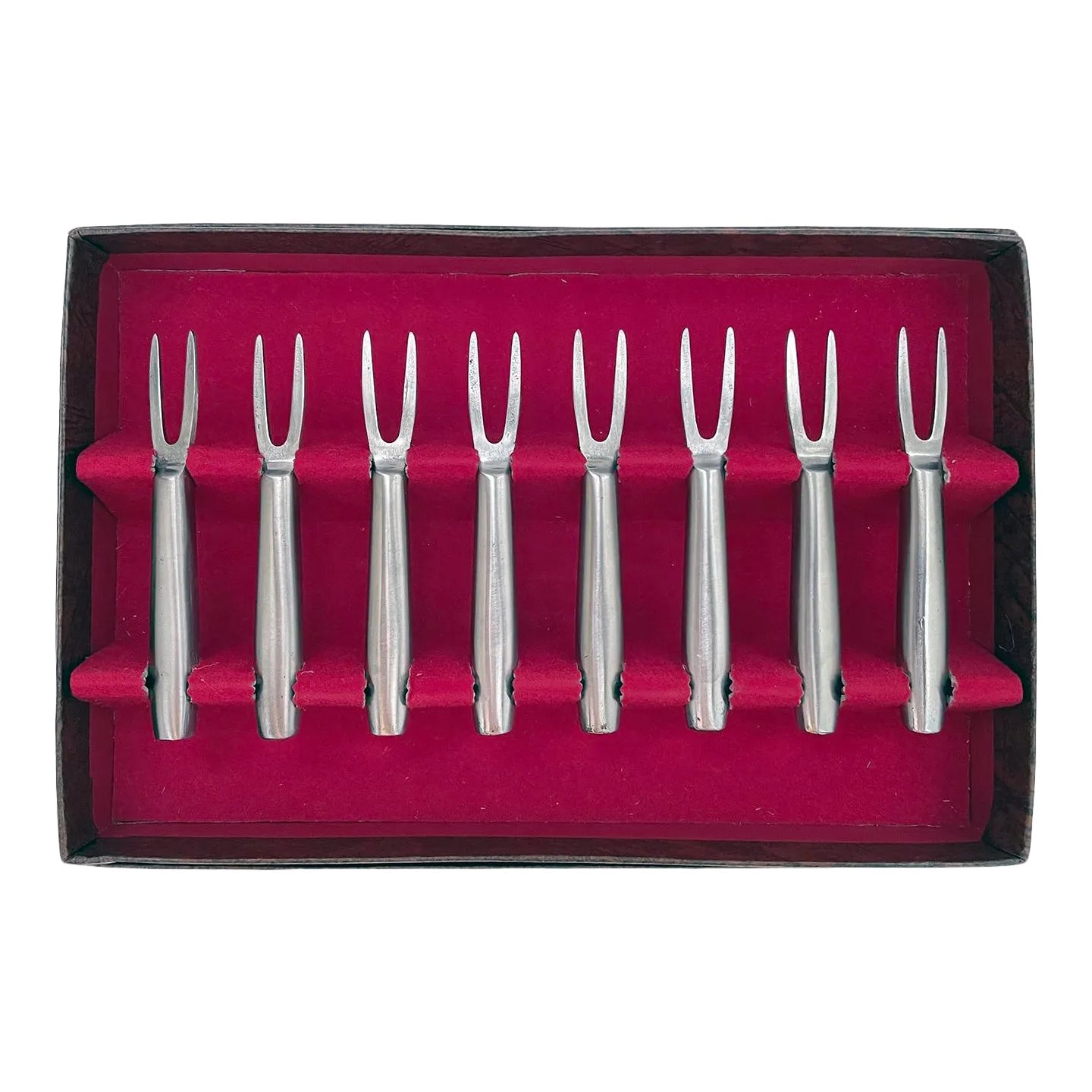 Mid-Century Italian Cocktail Forks- Set of 8 | Chairish