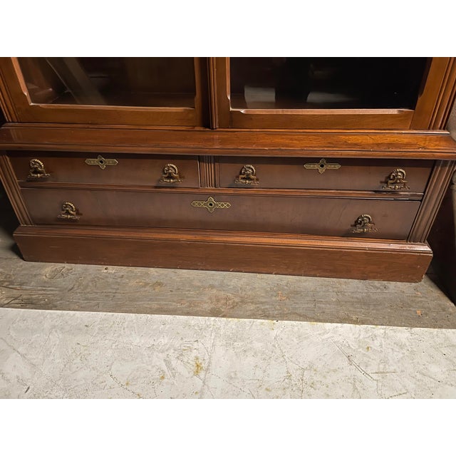 Eastlake Victorian Bookcase | Chairish