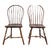 Antique Farmhouse Windsor Hoop Back Bow Back Spindle Back Dining Chairs ...
