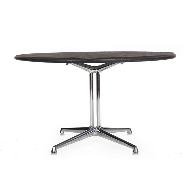 Eames for Herman Miller Black Slate and Chrome “La Fonda” Coffee Table ...