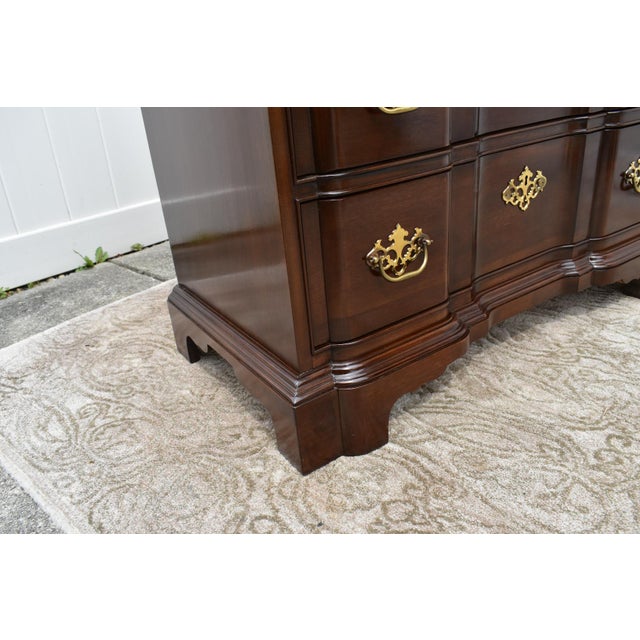 Vintage Drexel Traditional Style Mahogany Block Front Bachelor's Chest ...