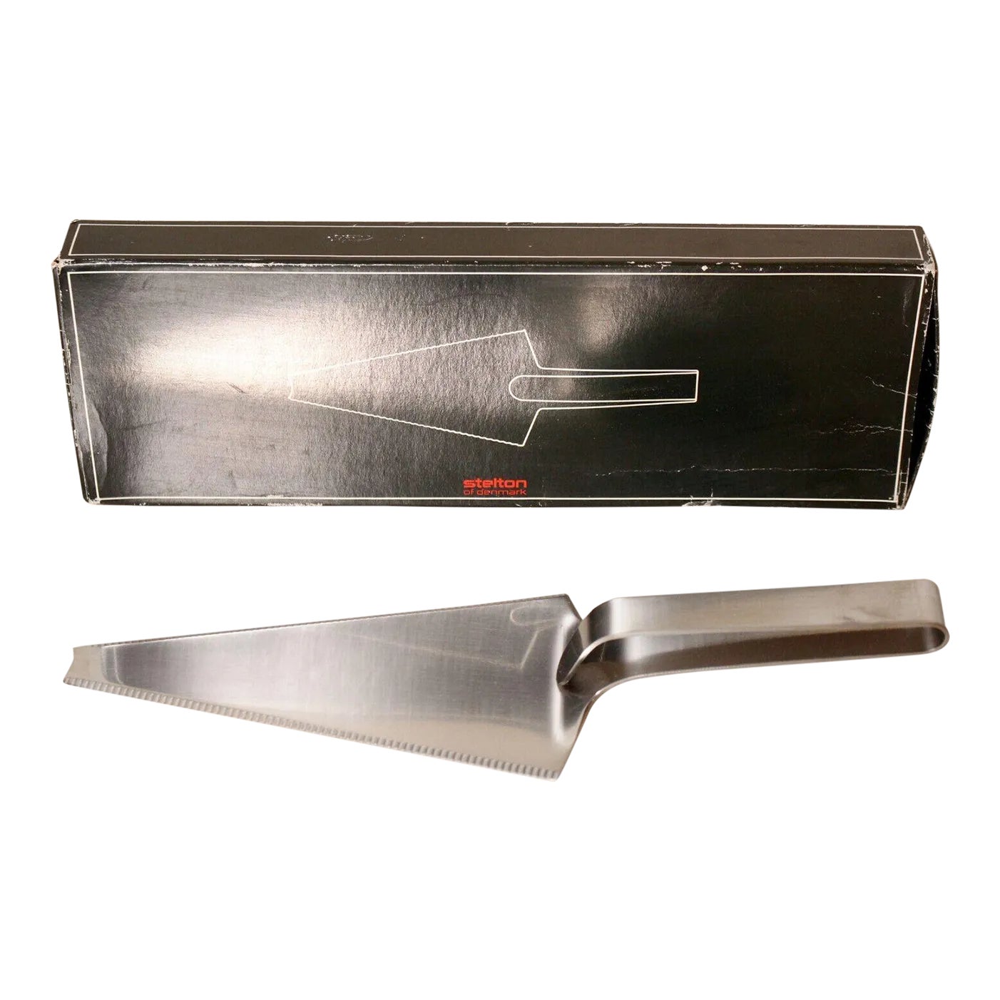 Erik Magnussen for Stelton Stainless Steel Pie / Pizza Knife | Chairish