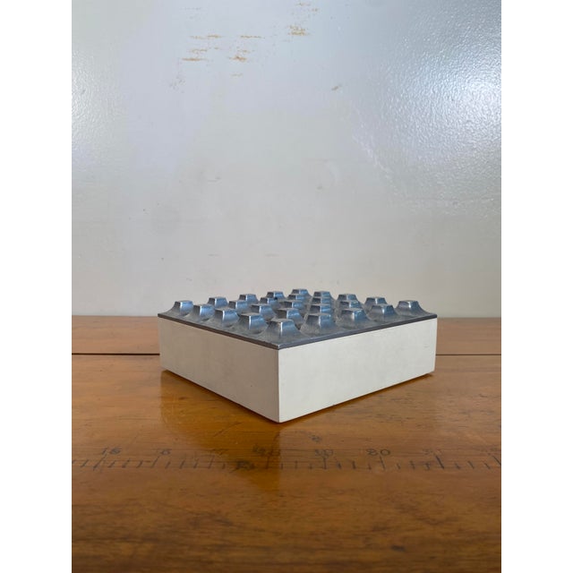 Mid-Century White Swedish Ultima 15 Ashtray by Holger Bäckström & Bo ...