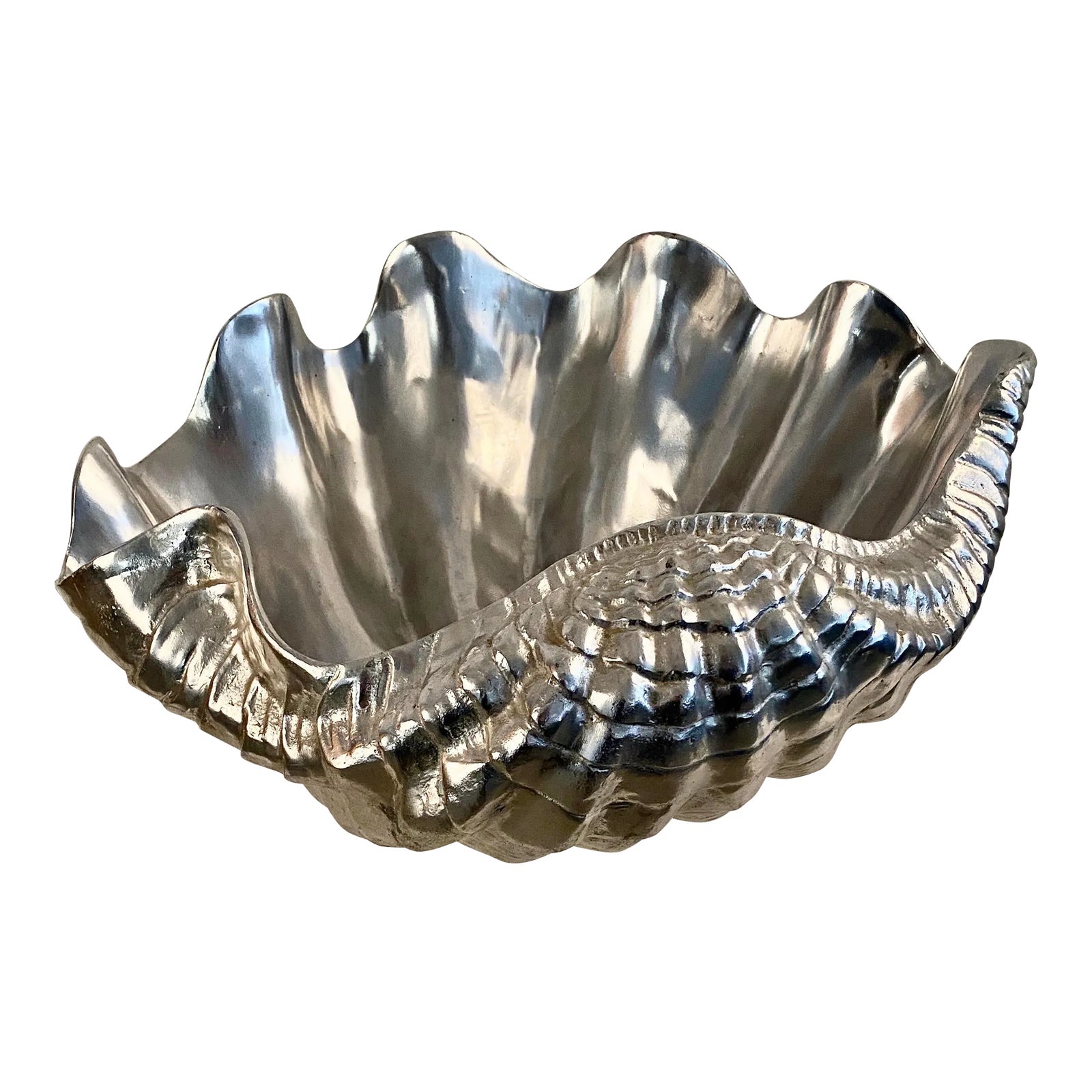 Arthur Court Large Clam Shell Bowl | Chairish