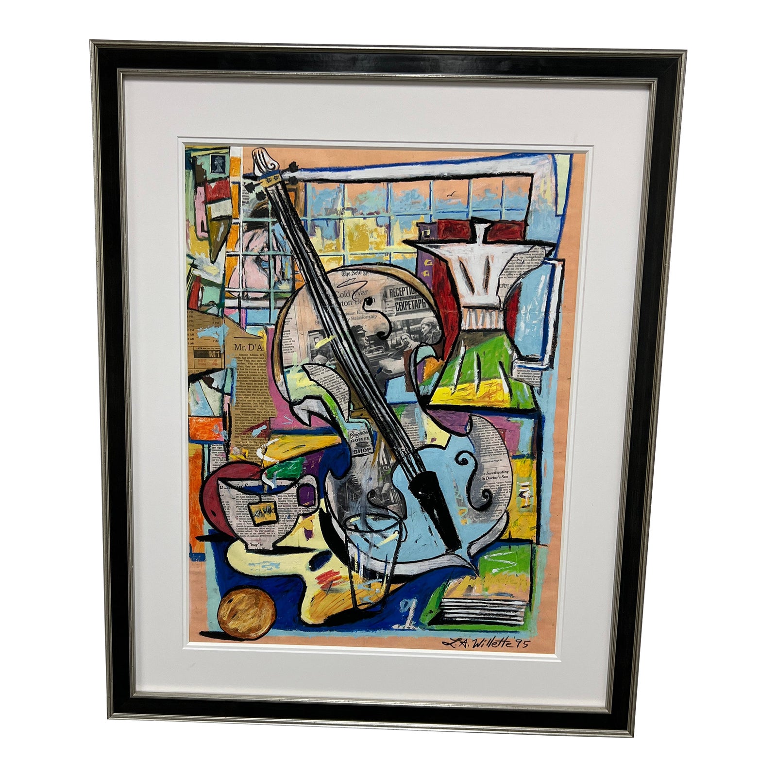 Lawrence Alexander Willette Signed + Dated Original Artwork | Chairish