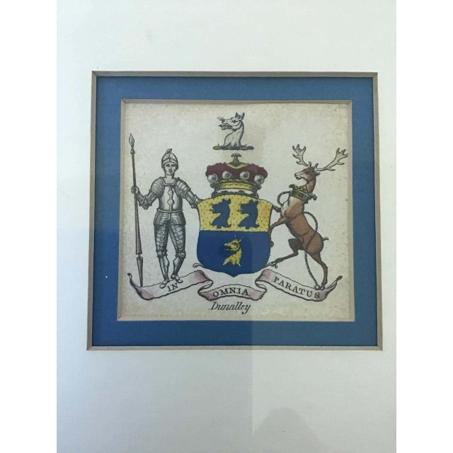 1870s English Crests of the Families of Great Britain- Set of 3 | Chairish