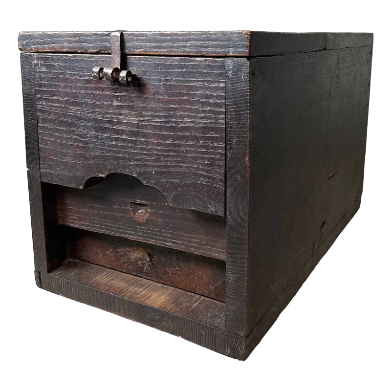 Antique Meiji Era Zenibako Temple Sacrificial Block, Japan | Chairish