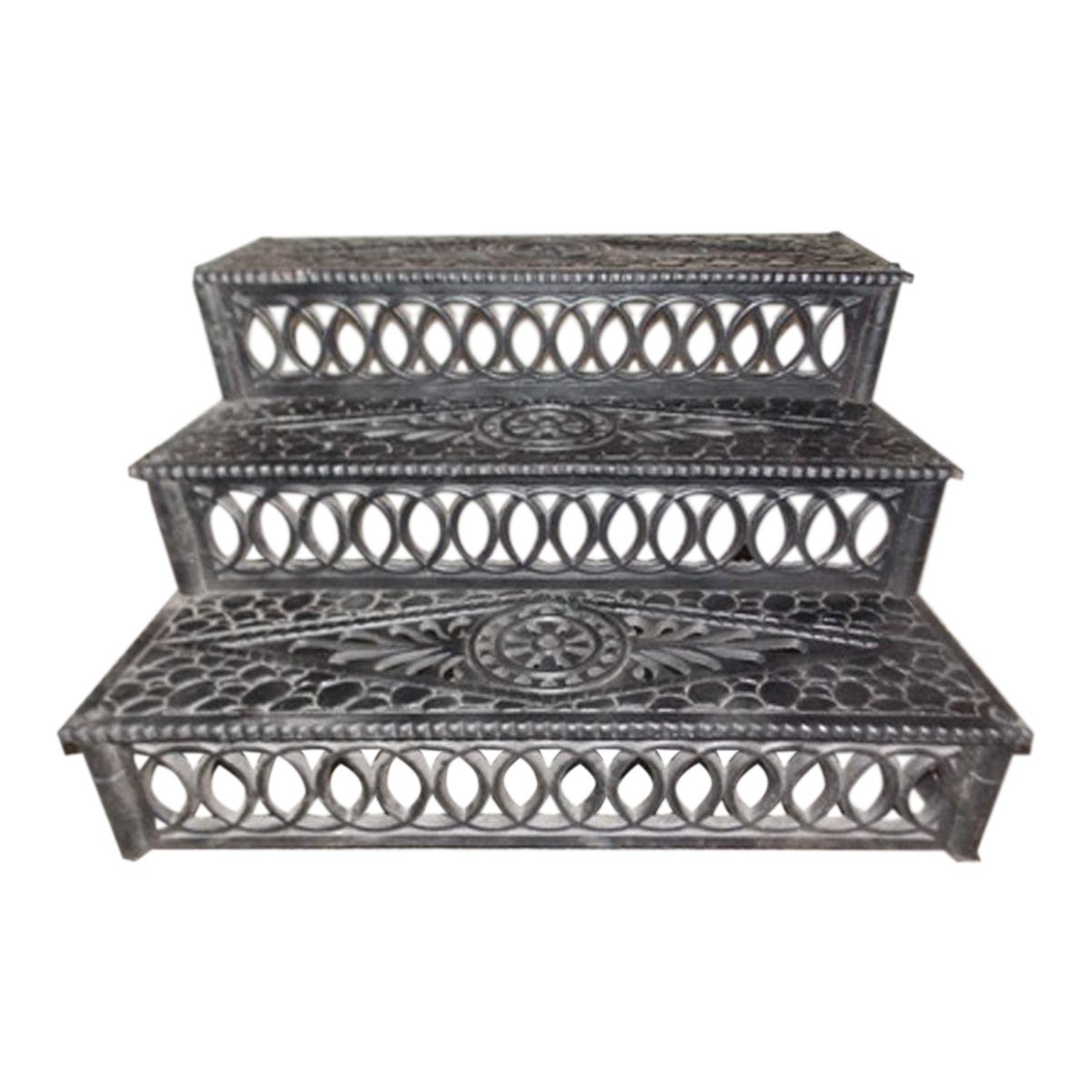 Antique Cast Iron Steps | Chairish