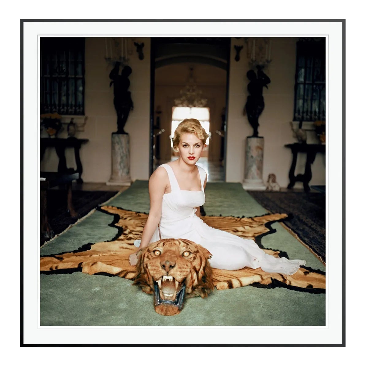 Contemporary George Cameron 1961 by Slim Aarons Black Framed C-Print ...