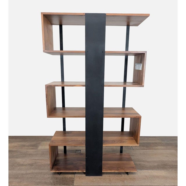 Crate and Barrel Austin Room Divider Bookshelf | Chairish