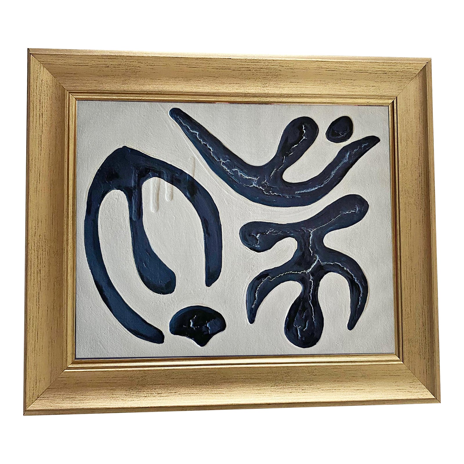 Silent Symbols – Contemporary Modern Original Painting | Chairish