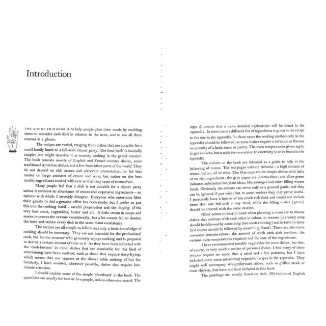 "First Slice Your Cook-Book the Three Tier Menu Guide" 1965 Boxer ...