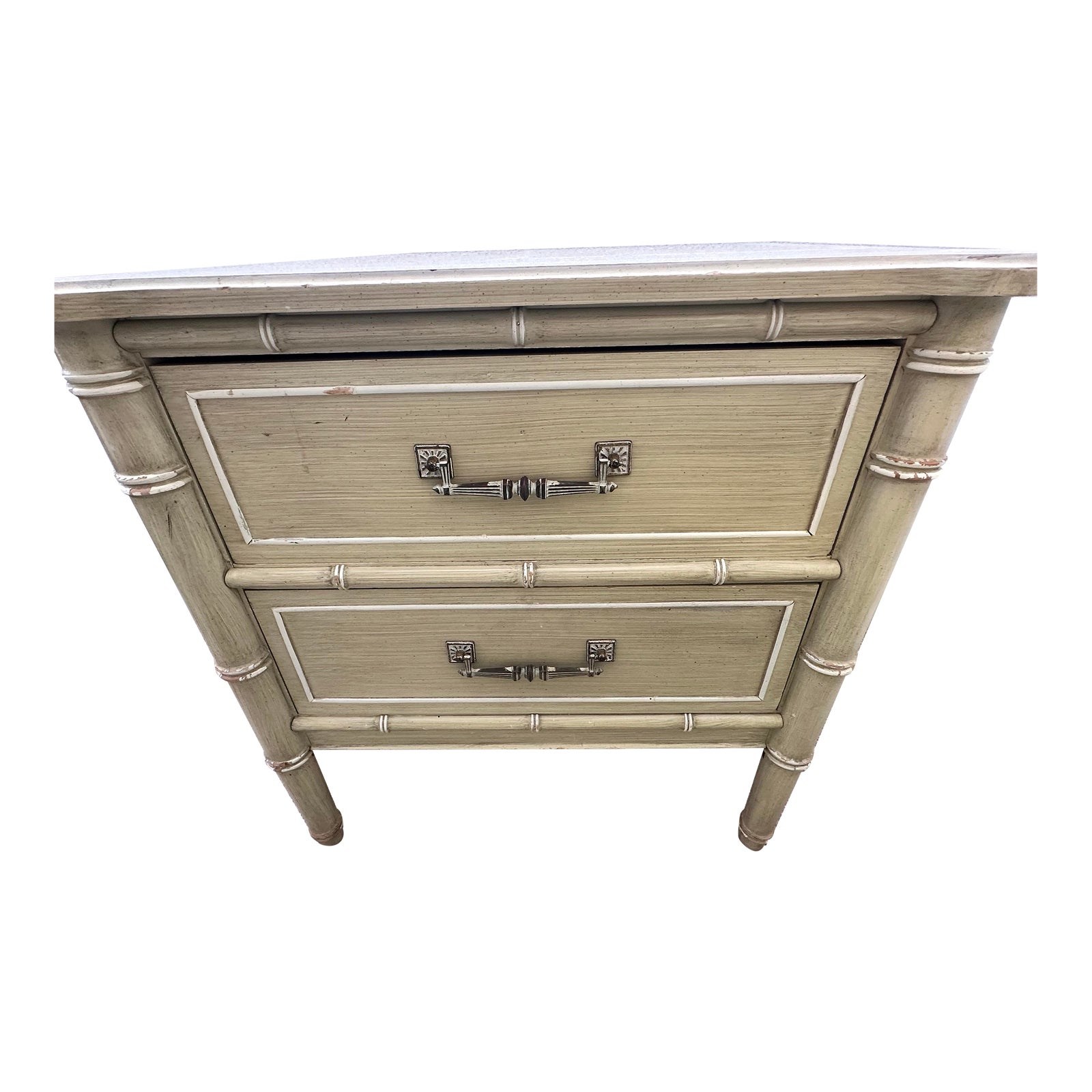 1970’s Henry Link “Bali Hai” Nightstand | Chairish