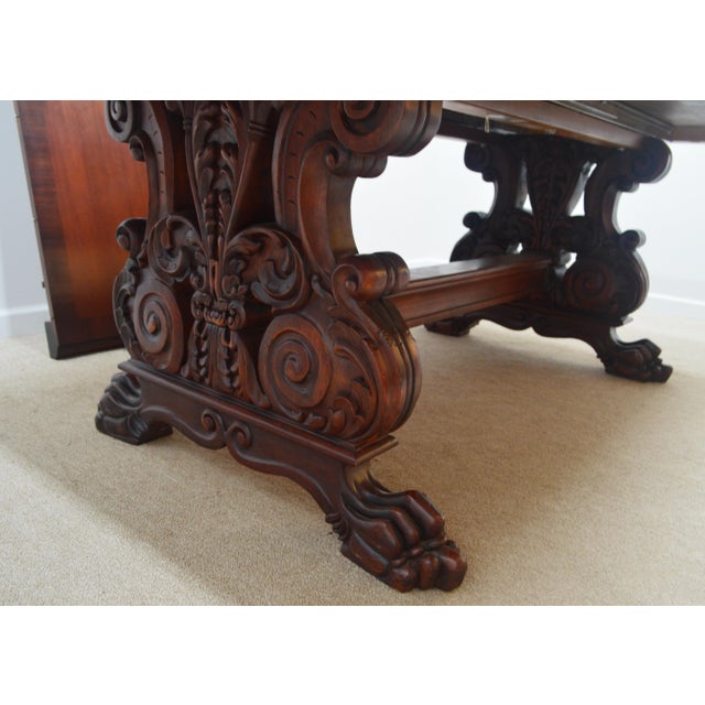 Polo Ralph Lauren Mahogany Dining Table With Pads | Chairish