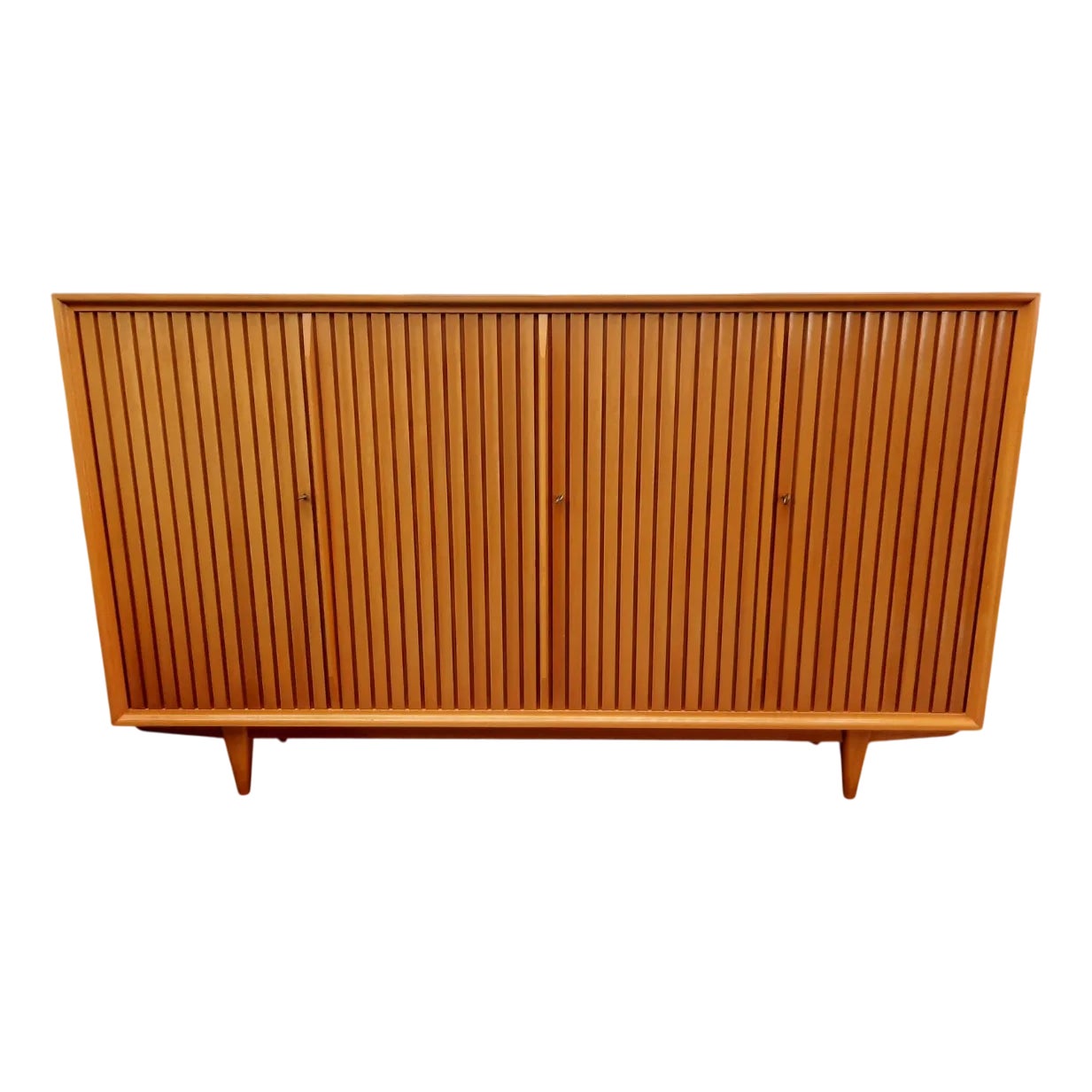 Mid-Century Cherrywood Highboard by Leo Bub, 1950s | Chairish