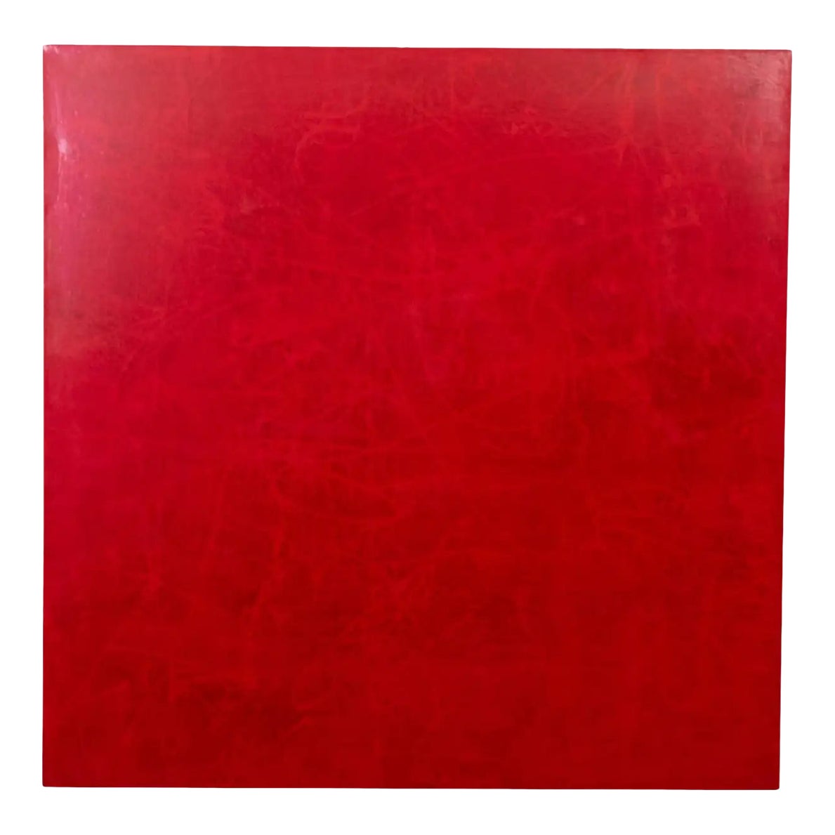 "Red Abstract - Carmen" Minimalist Color Field Painting by Ulli Rooney ...