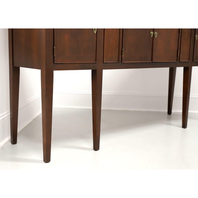 Craftique Solid Mahogany Georgian Huntboard Sideboard | Chairish