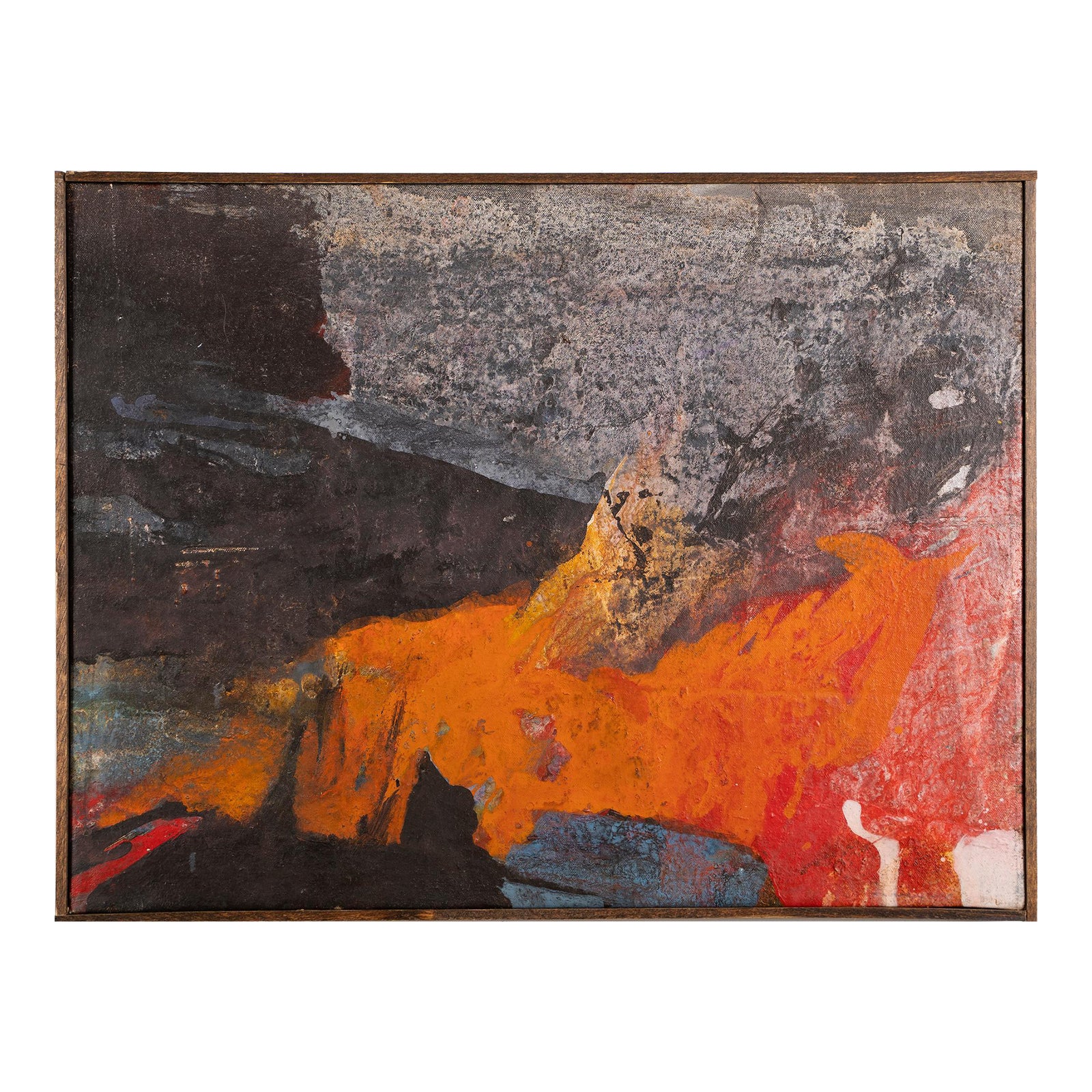 Piry Rame Vintage Mid Century Modern Abstract Expressionist Ethereal ...