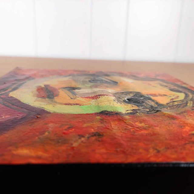 Original Painting Walla Faces Wine Artist Signed Candice Johnson Tete ...