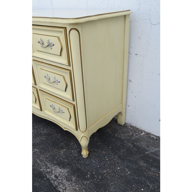 Henry Link French Shabby Chic Painted Dresser Bathroom Vanity With ...