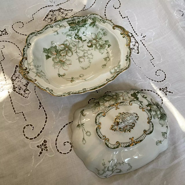 Antique Sutton Covered Serving Dish | Chairish