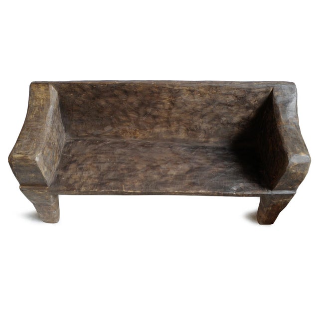 Old Nagaland Tribal Village Bench | Chairish