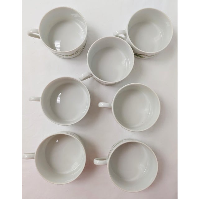 Vintage Fitz and Floyd "Potager" 1978 Coffee Cups Set of 7 | Chairish