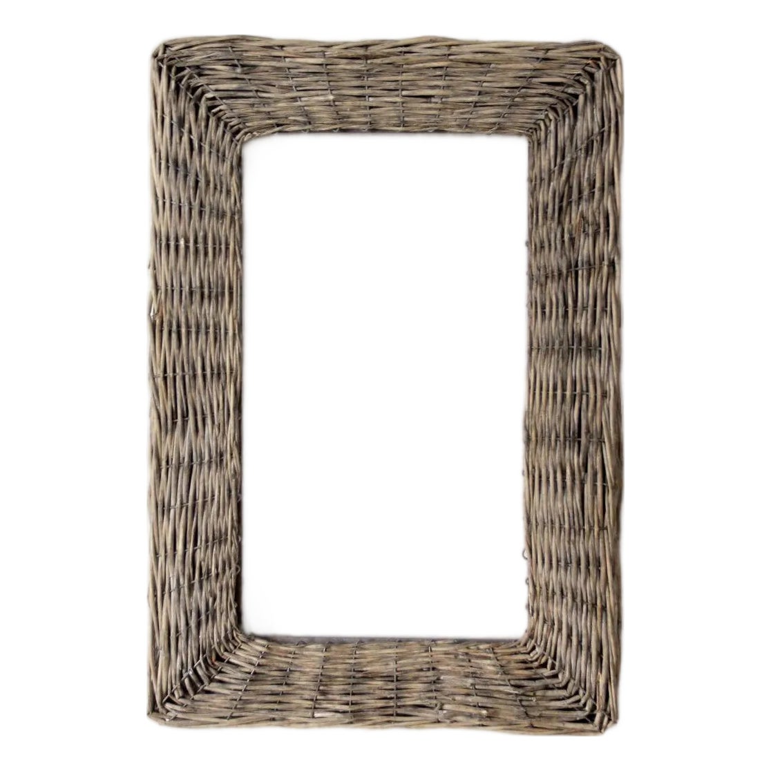 Vintage Wicker Frame | Chairish