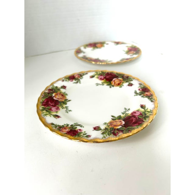 1960s Royal Albert Bone China Made in England Old Country Roses Pattern ...
