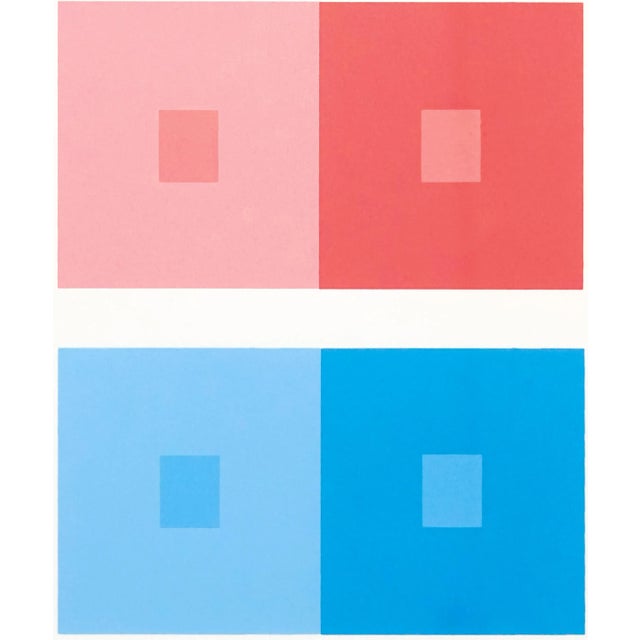 Josef Albers "Interaction of Color" Plate XVIII - 1 (Right Side Print ...