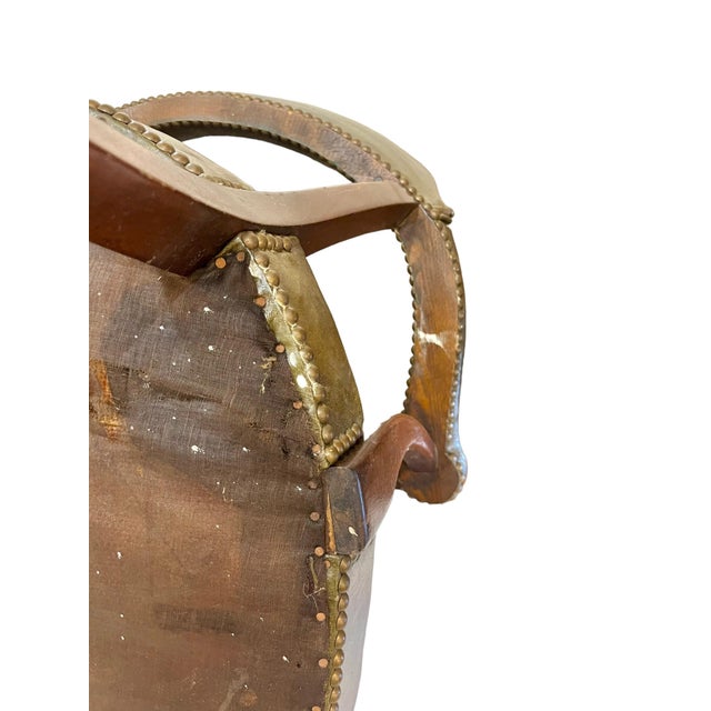 Mid 20th Century Vintage Barnard & Simonds Leather Regency Style ...