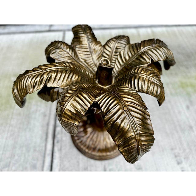 Tropical Island Beach Chic Palm Tree Monkey Dining Table Base | Chairish