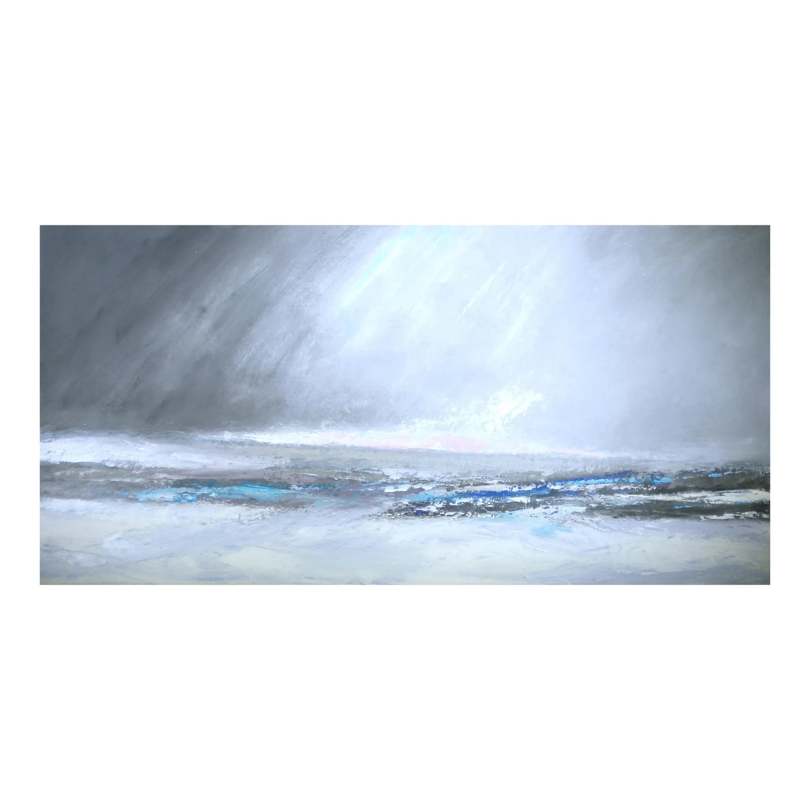 Valley Drift-Original Expressionist Landscape by Rich Gombar | Chairish