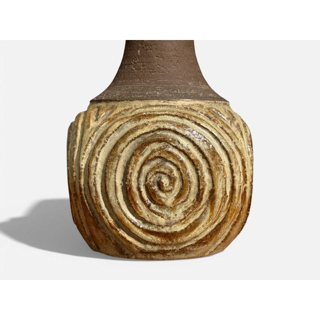 Chris Haslev, Table Lamps, Stoneware, Denmark, 1960s | Chairish