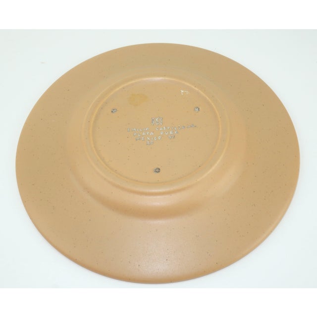 Emilia Castillo Ceramic Pottery Tiger Cup & Saucer With Silver Overlay ...