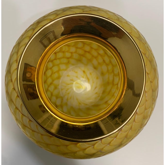 Modern Art Glass Hand Blown Vase Chairish
